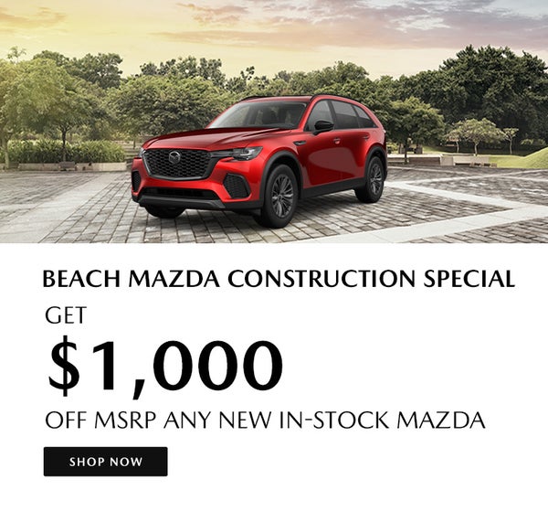 Mazda New Car Specials | Beach Mazda in Myrtle Beach